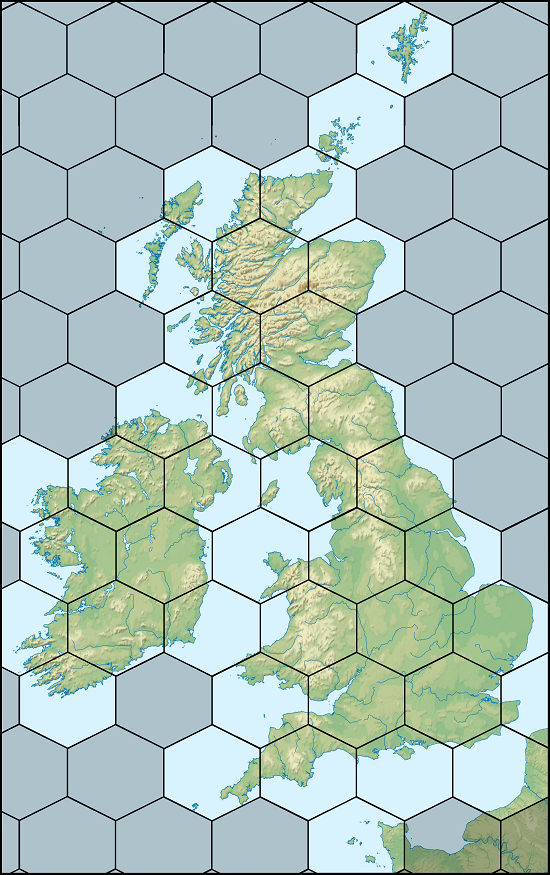 Fill the Hex Map: British Isles Quiz - By Acntx