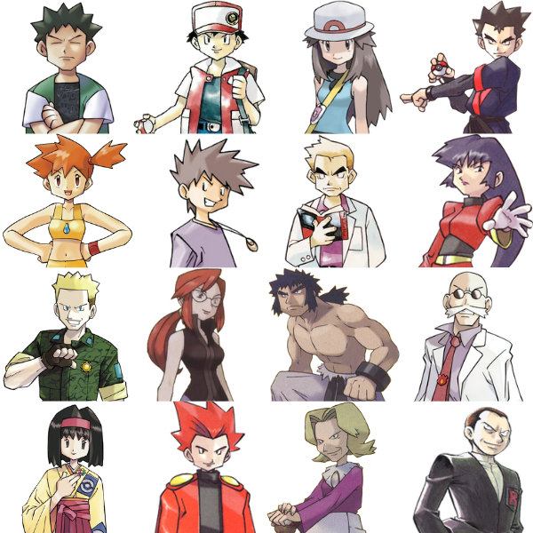 Pokémon Red & Blue Character Click Quiz - By Ehhhhhh