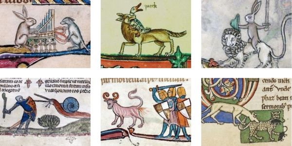 Weird medieval drawings described in Latin Quiz - By serghi