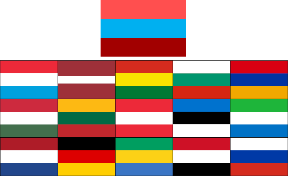 Flags Color Mix III Quiz - By EddievB