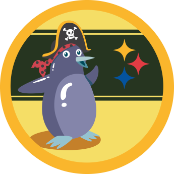 Sporcle Badge: Badge and Yellow