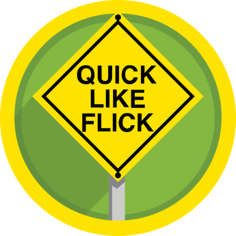 Sporcle Badge: Quick Like Flick