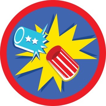 Sporcle Badge: Stars and Stripes