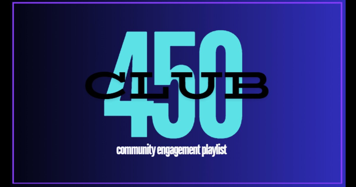 450 Club Community Playlist Quiz Playlist - By frizzle99