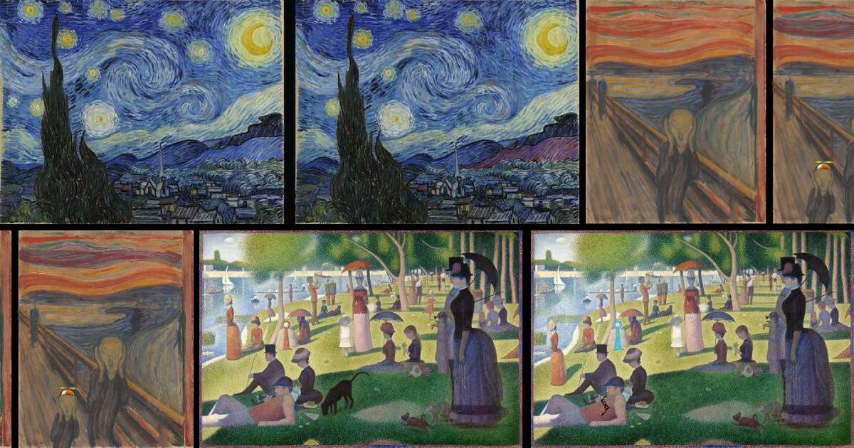 Spot the Difference: Art Quiz Playlist - By Bernerner63