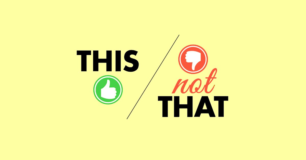 This, But Not That Quiz Playlist - By Arnott