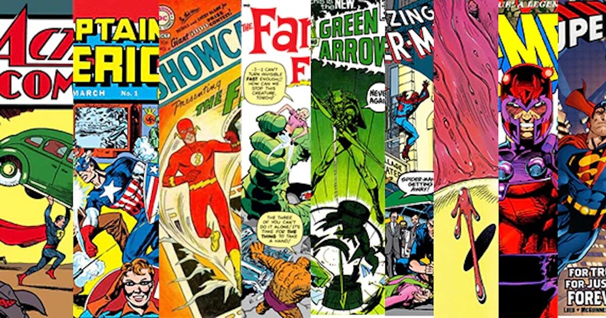 Comics Characters Through the Years Quiz Playlist - By egon14
