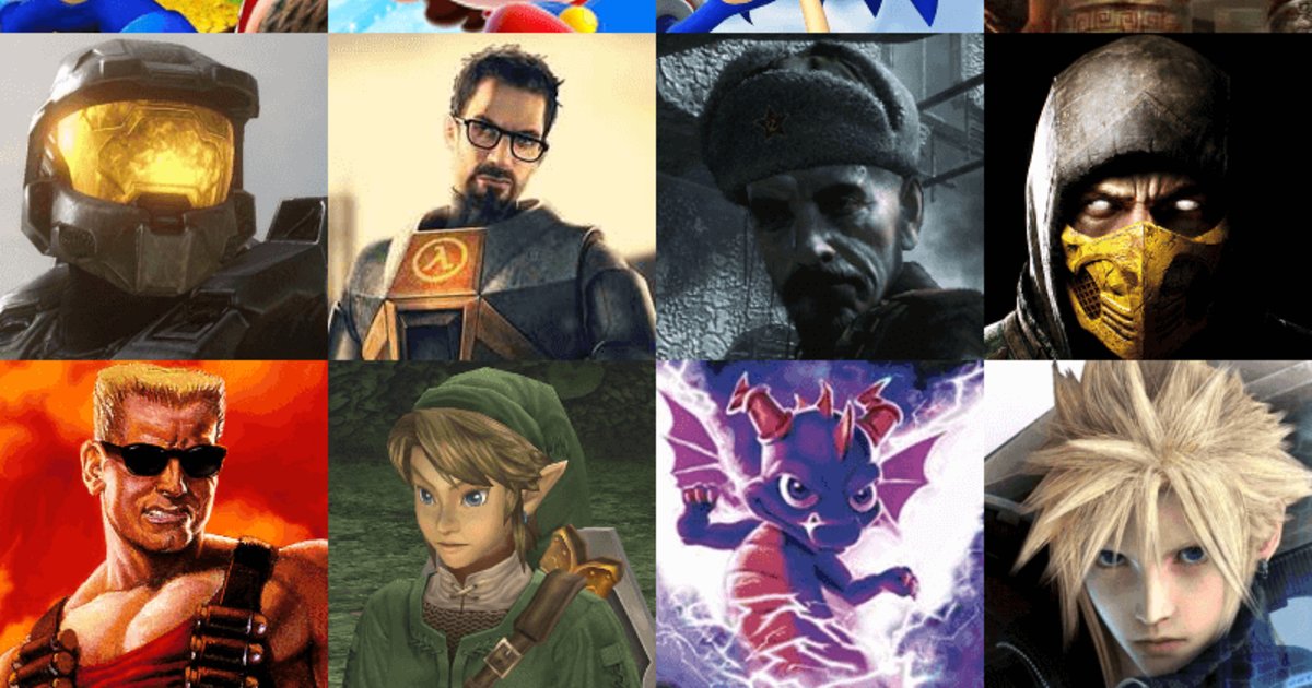 Video Game Character Maps Quiz Playlist - By Thebiguglyalien