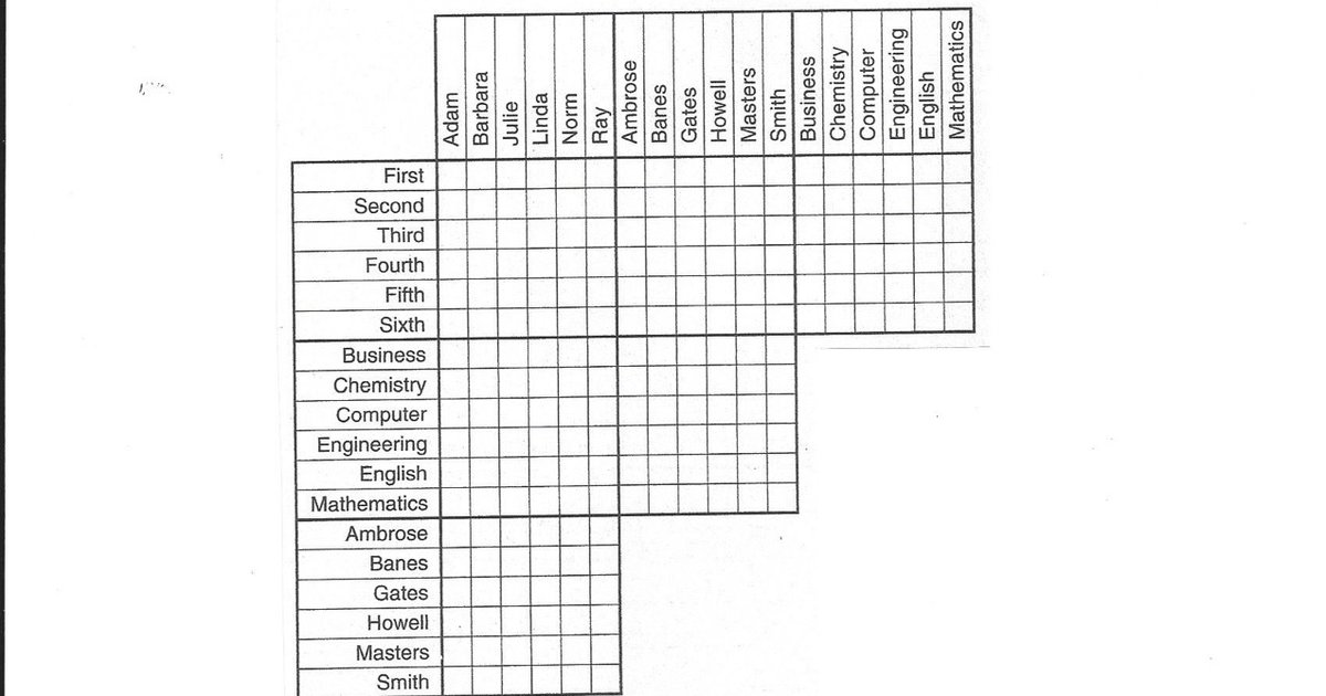 Logic Grid Puzzles Quiz Playlist By 123Four logic-grid-puzzles-quiz-playlist-by-123four