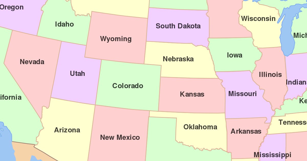 Names Of The Union States