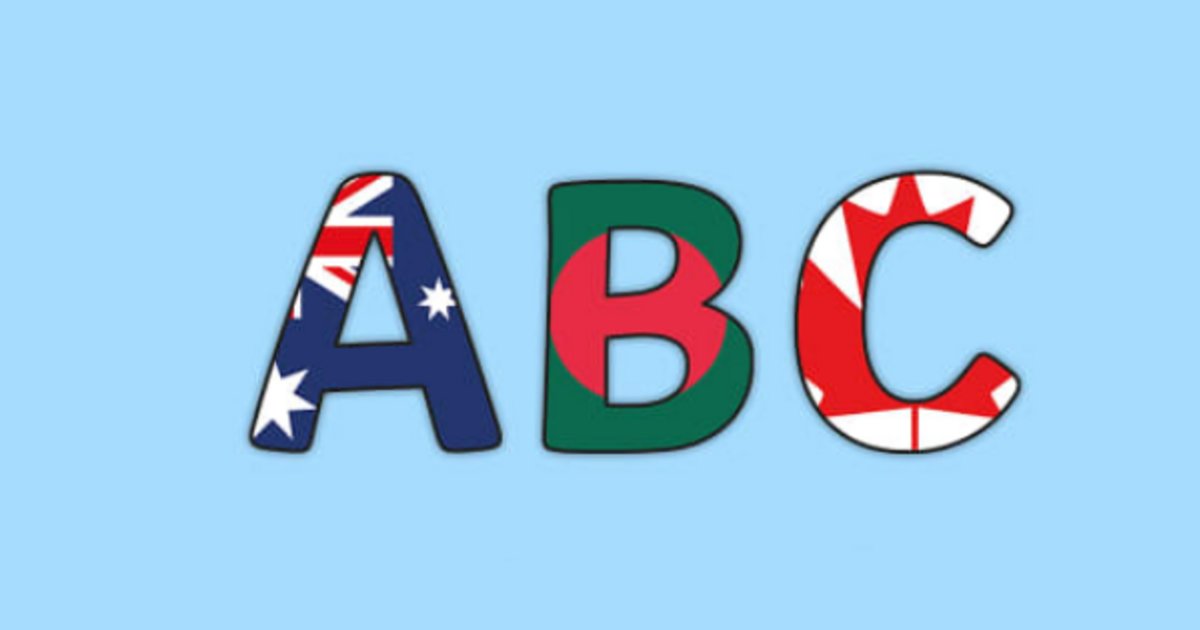 5 to 1 Flags By Letters Quiz Playlist - By ceciliacarlid