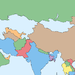 Flag Map Minefield: Asia Quiz